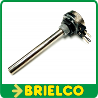POTENCIOMETRO MONO LINEAL 1M OHM PIHER DIAMETRO EJE 6MM METALICO UNA ...